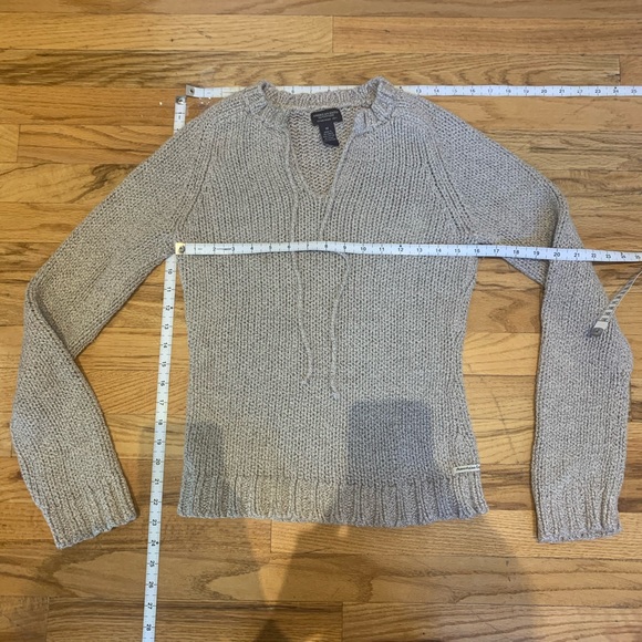 American Eagle Outfitters | Sweaters | Chunky Weave Rustic Sweater V ...